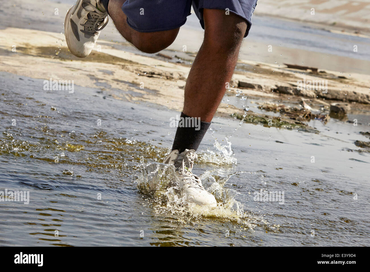 Running Man High Resolution Stock Photography and Images - Alamy