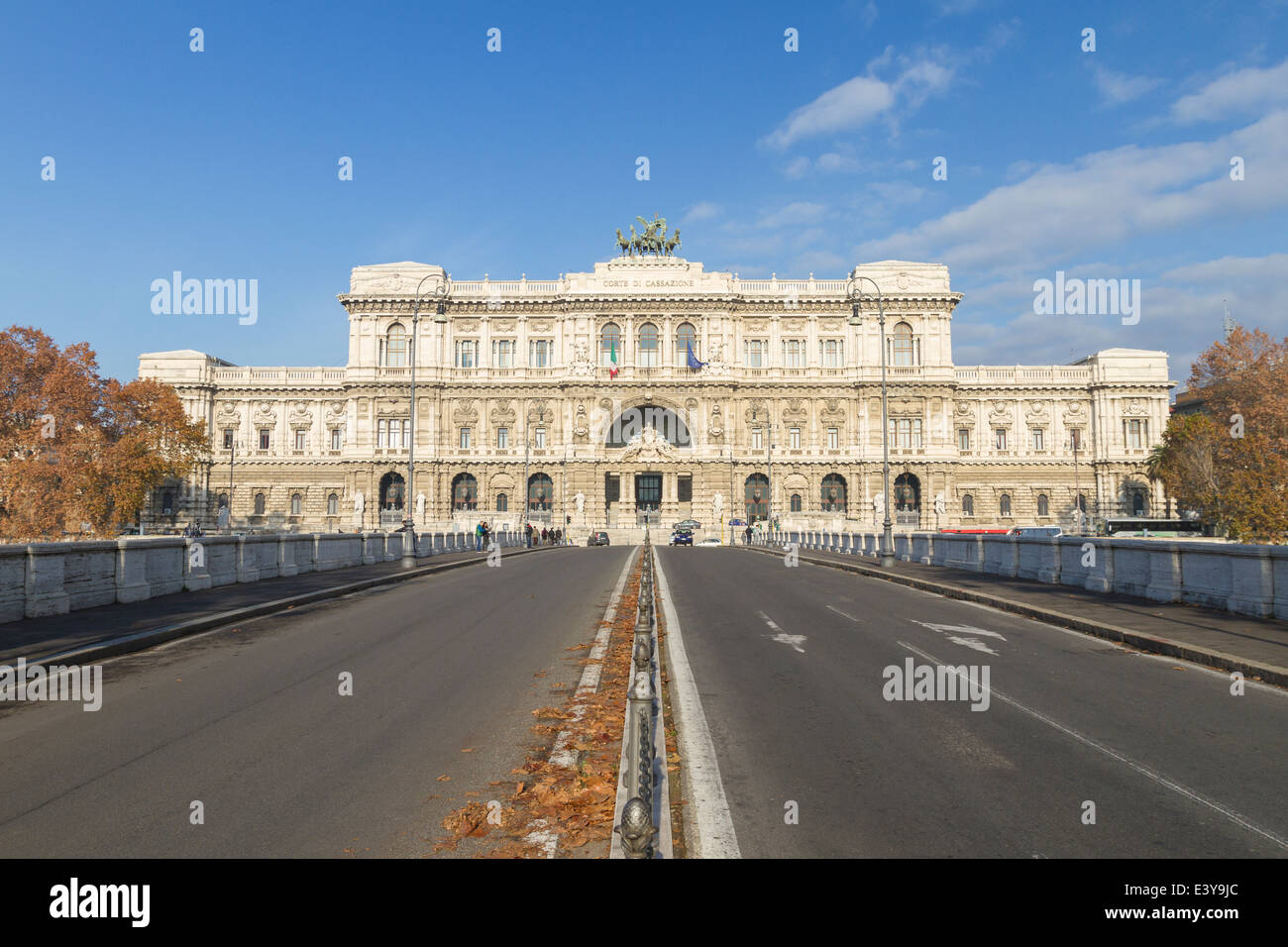 Supreme court of cassation, palace of justice, Rome, Italy Stock Photo ...