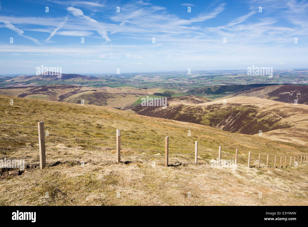 Looking towards Tinto Hill from Culter Fell above Biggar in the ...
