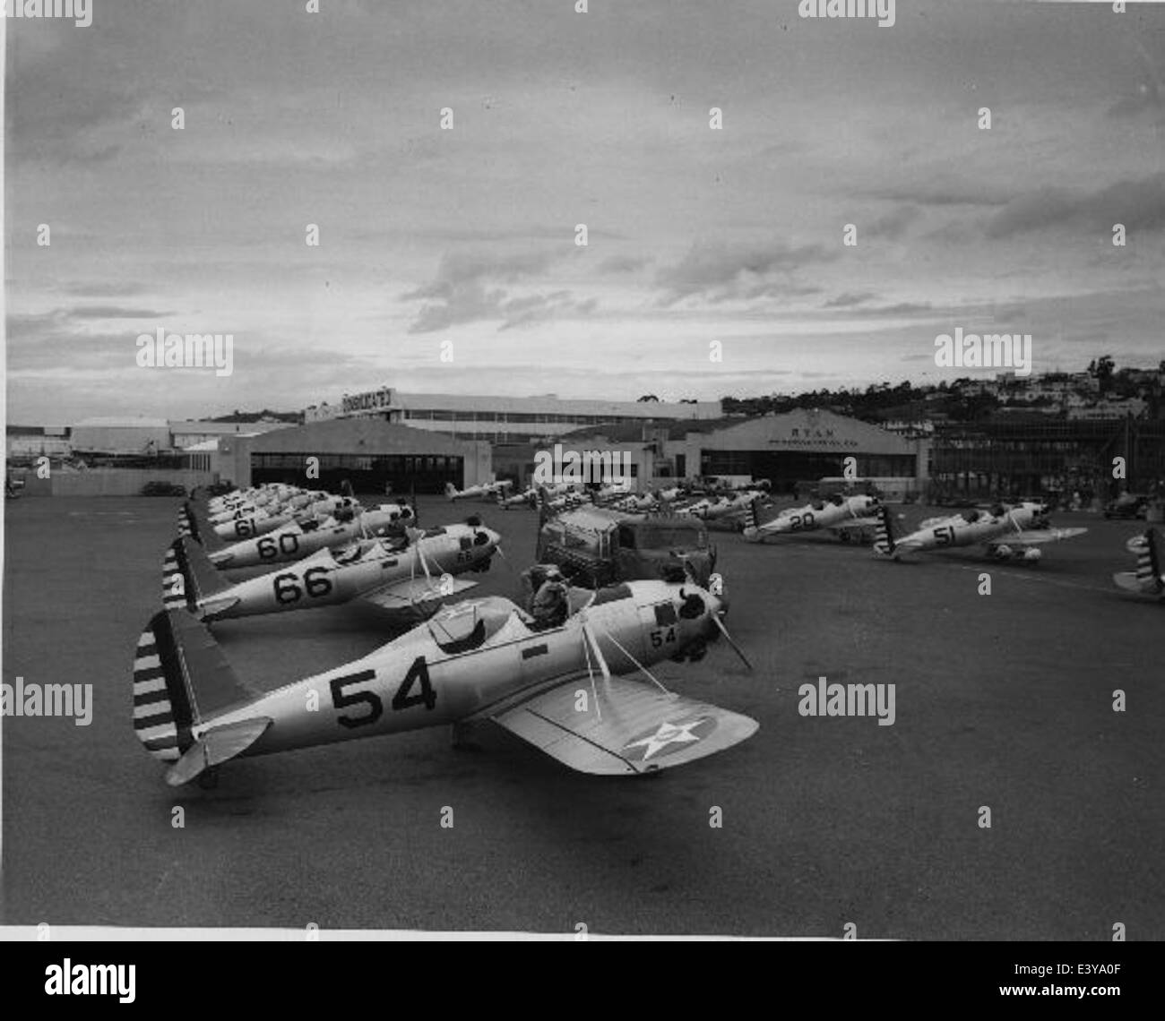 The Ryan aircraft from the 1939-45 era, displayed at the San Diego Air ...