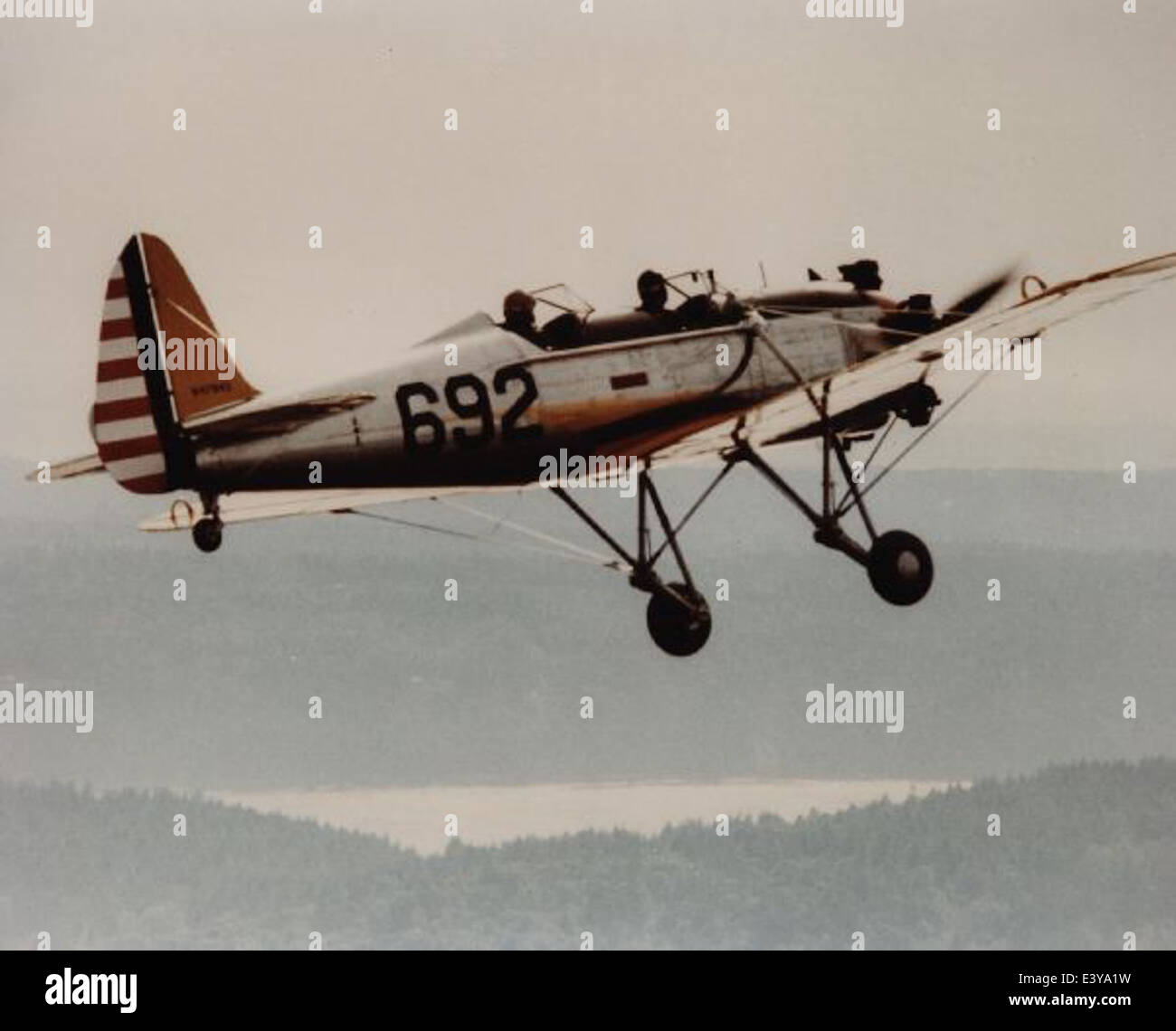 This photograph shows a Ryan aircraft from the 1939-45 period ...