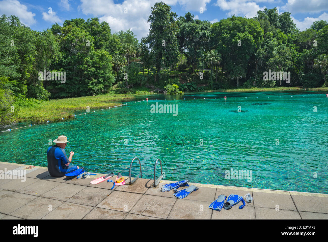 Rainbow Springs State Park is the source of the Rainbow River in North ...