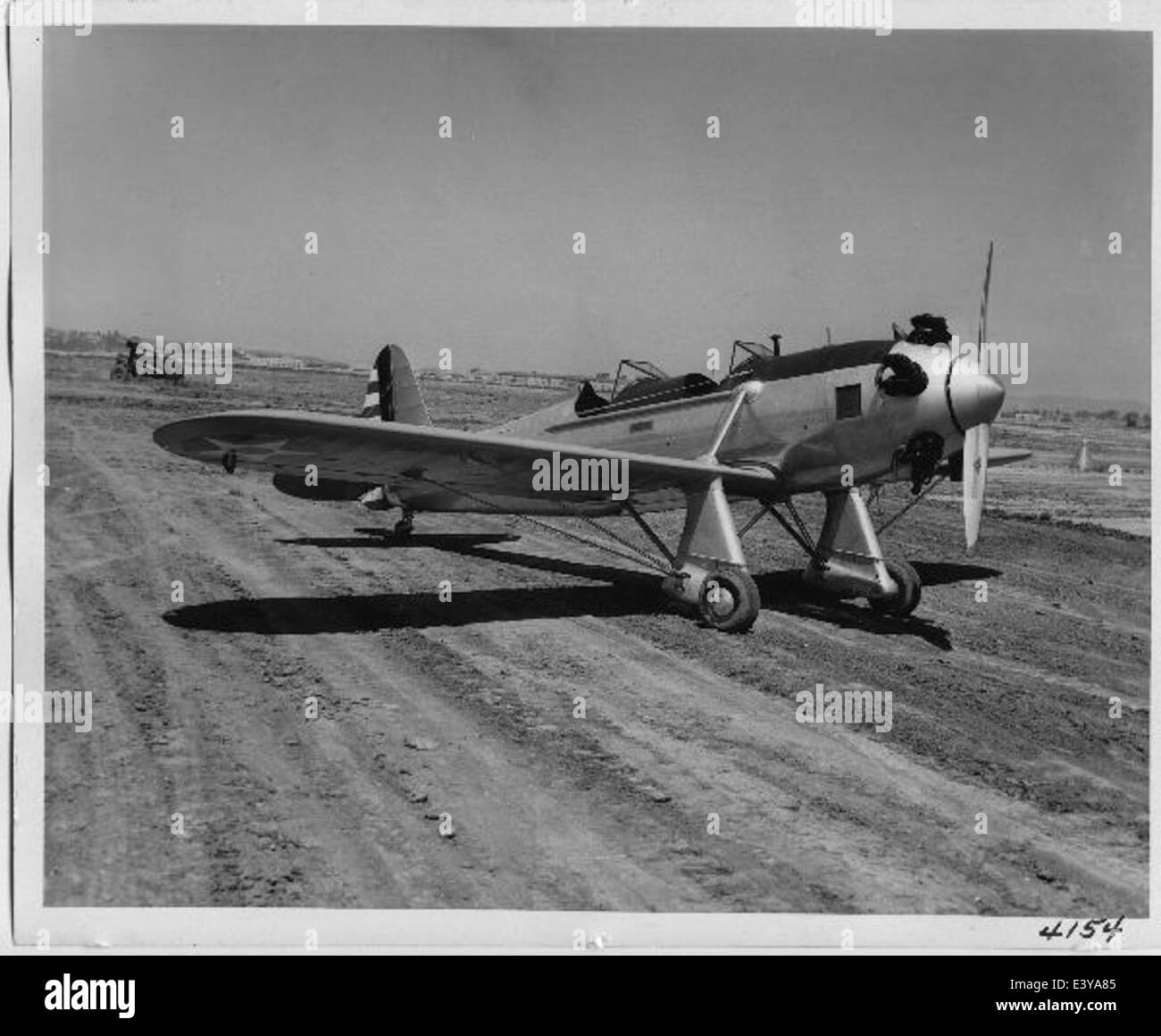 A photograph from 1941 of a Ryan aircraft, displayed in the San Diego ...