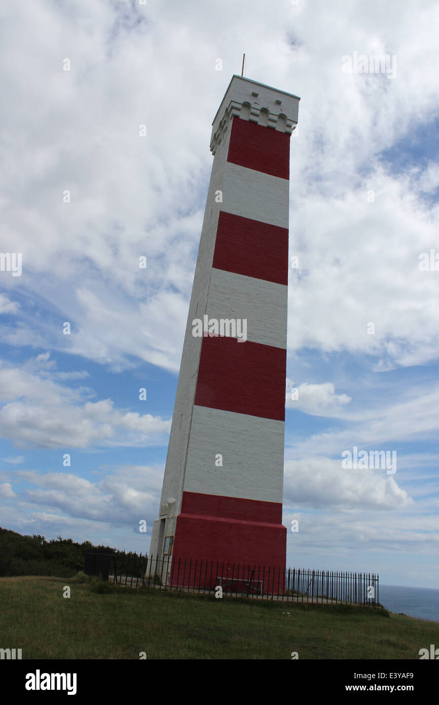 Gribbin Daymark, Gribbin Head, Fowey, Cornwall Stock Photo - Alamy