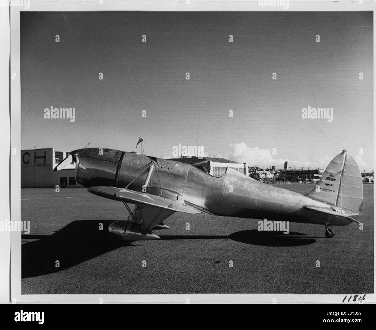A photograph of a Ryan aircraft from 1938-39, representing the ...