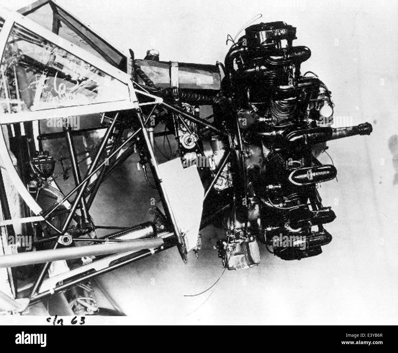 Photograph of a Ryan aircraft from 1927, displayed at the San Diego Air ...