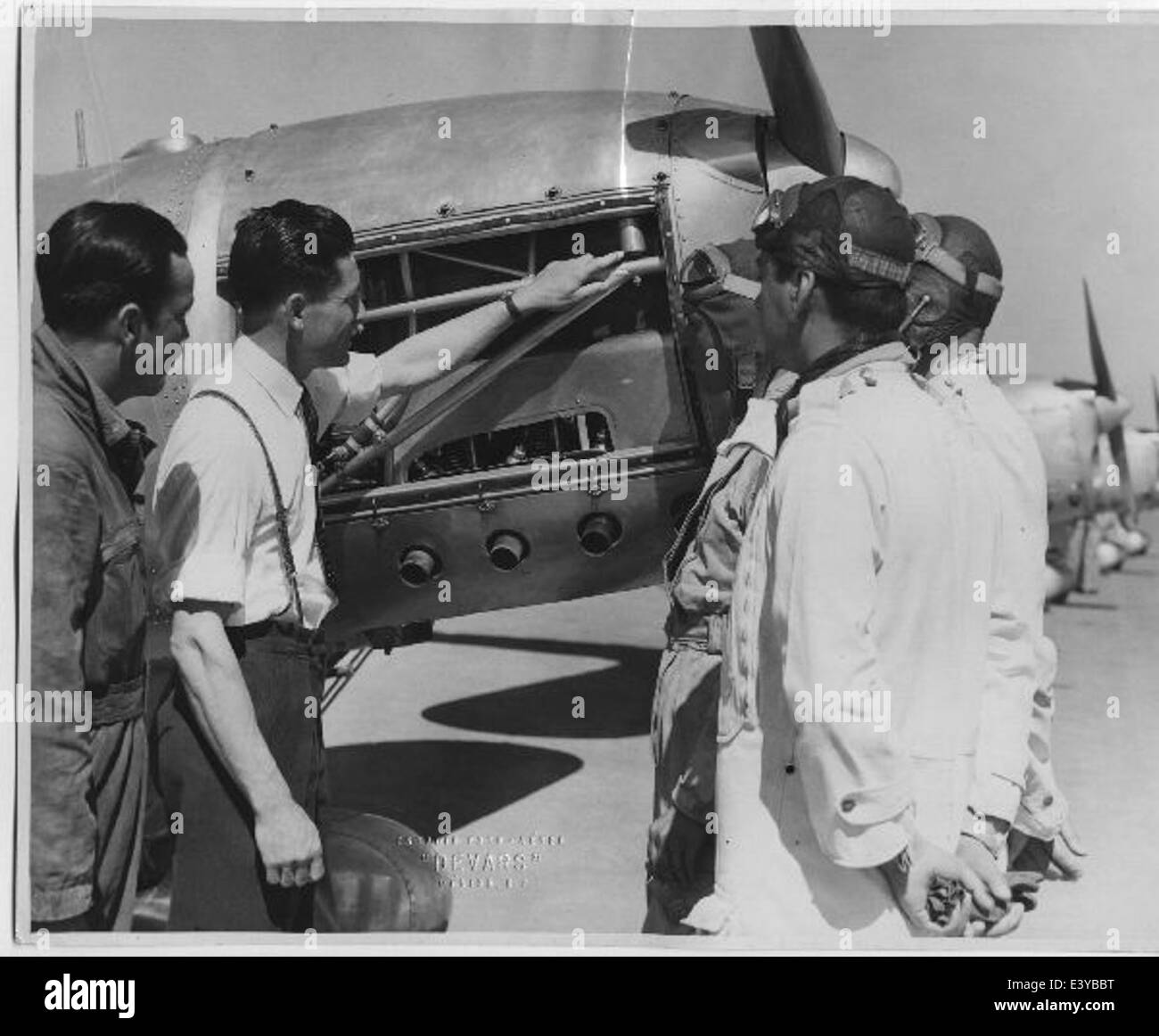 This 1940 photograph features a Ryan aircraft, designed and built by ...