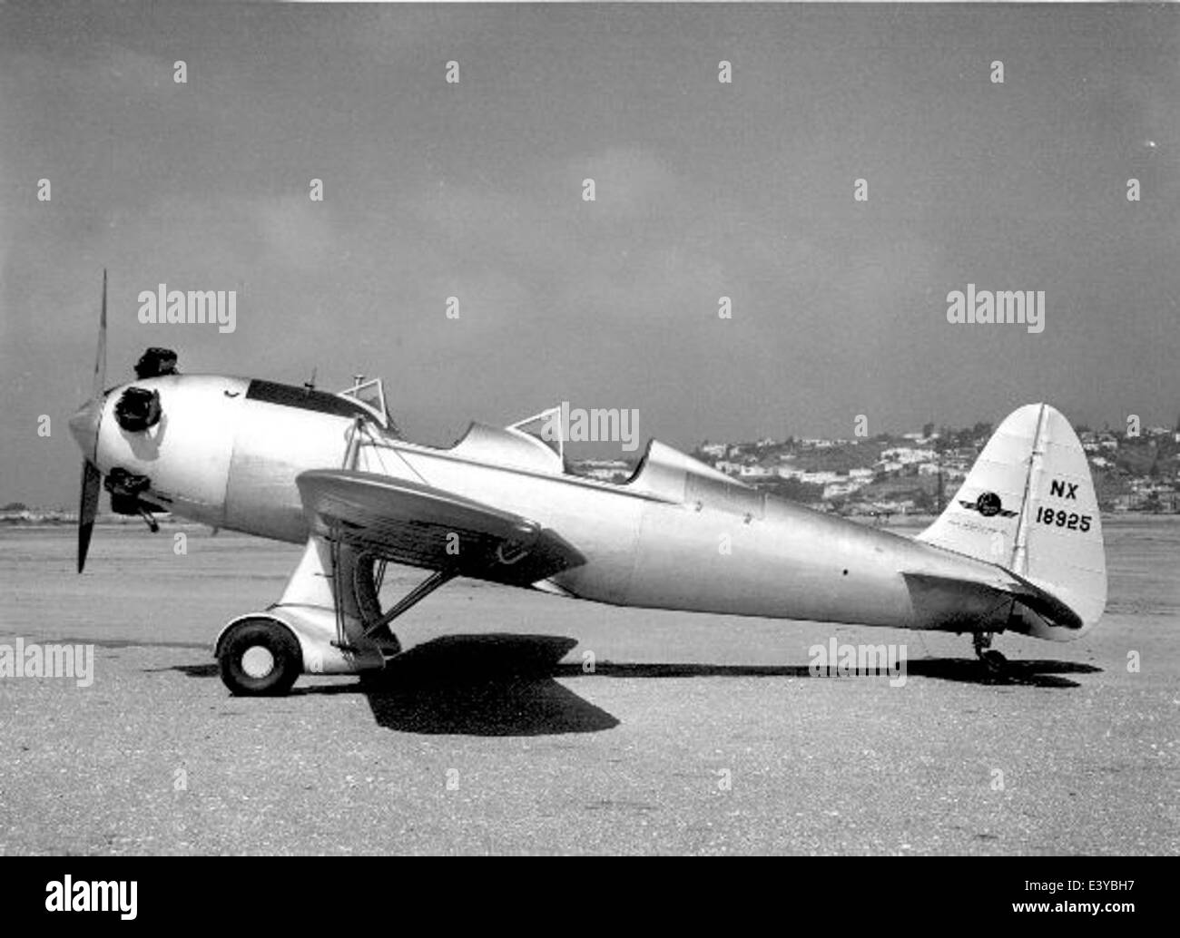 A Ryan aircraft model 01240 from 1938, linked to Charles Lindbergh ...