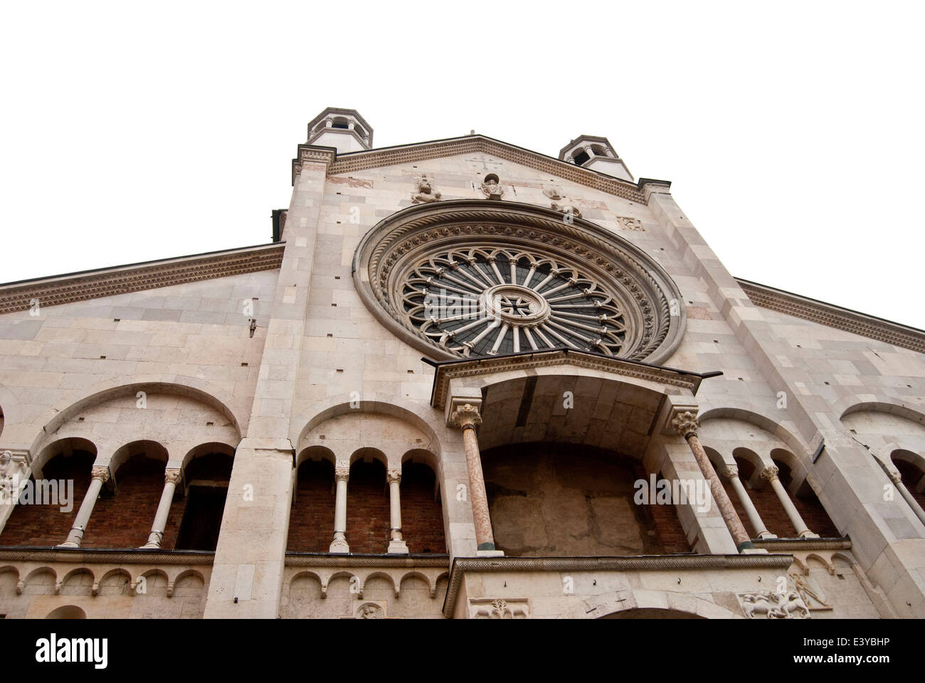 Modena Cathedral façade Stock Photo - Alamy