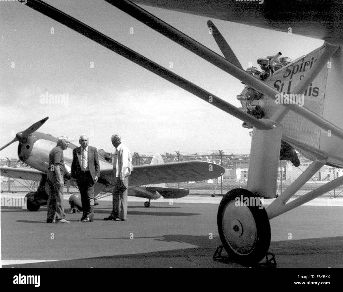 A photograph from the 1970s of Charles Lindbergh, documenting his ...