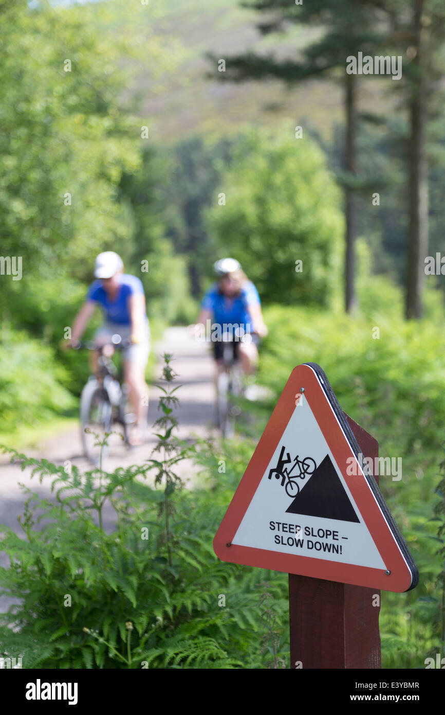 Steep slope sign hi-res stock photography and images - Alamy