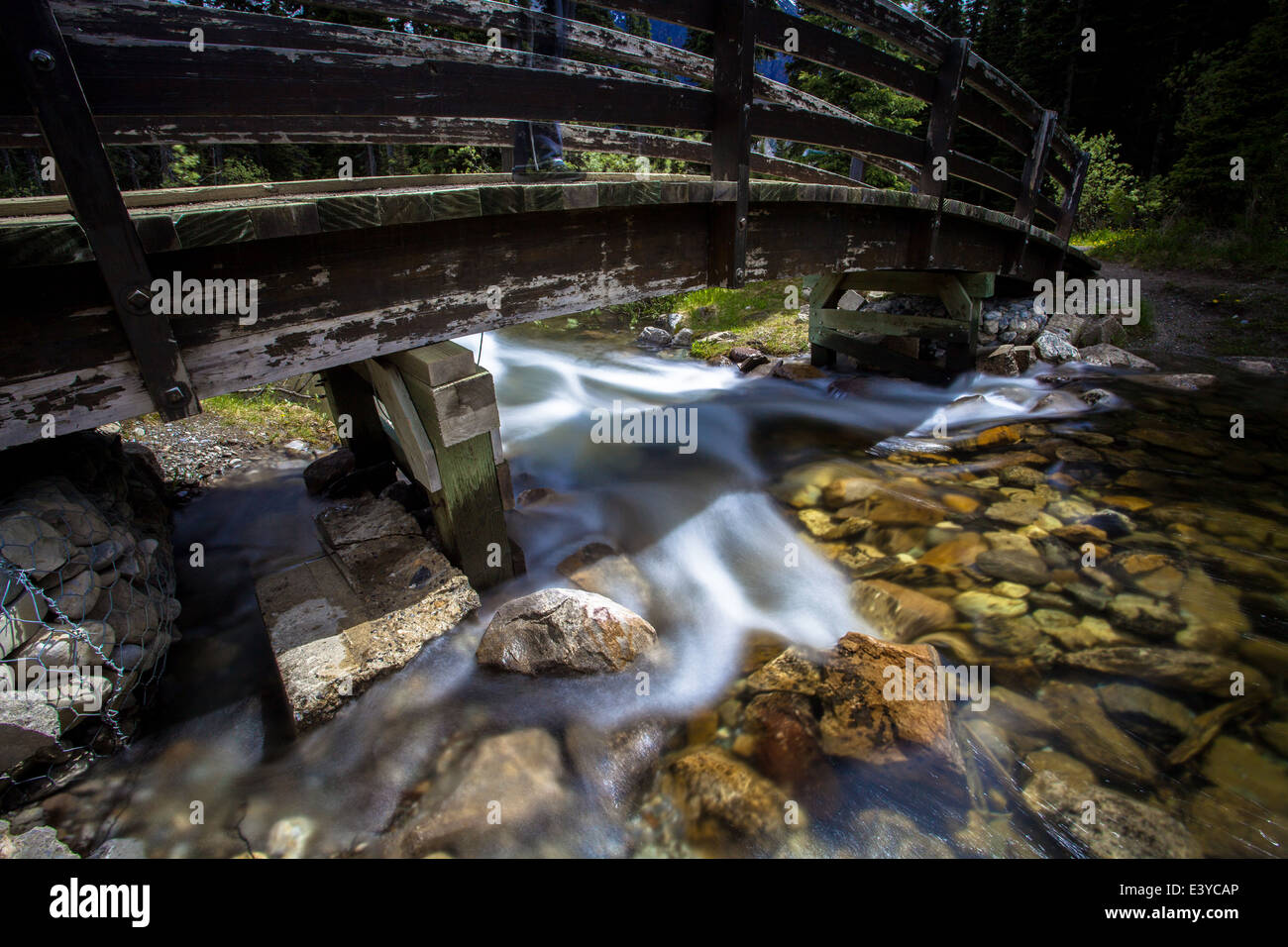 Bridge Water River Stock Photo - Alamy