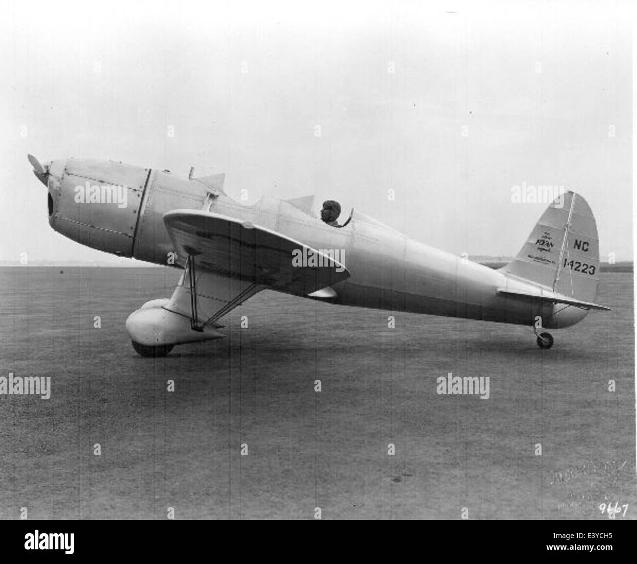 The Ryan aircraft model 01079 from 1934, displayed at the San Diego Air ...