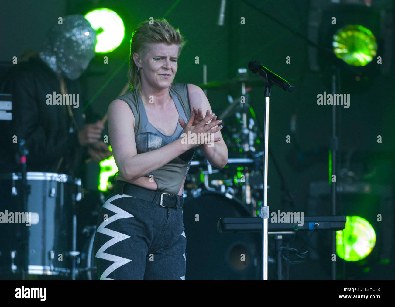 Hollywood, California, USA. 30th June, 2014. Swedish Electro Tech Pop R ...