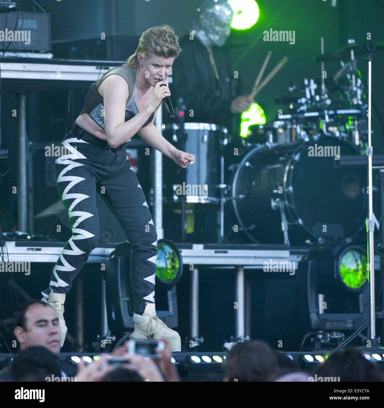 Hollywood, California, USA. 30th June, 2014. Swedish Electro Tech Pop R ...