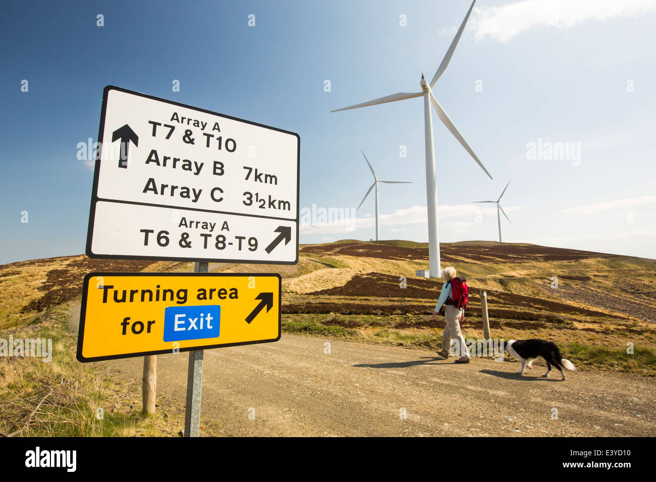 Wind farm scotland walker hi-res stock photography and images - Alamy