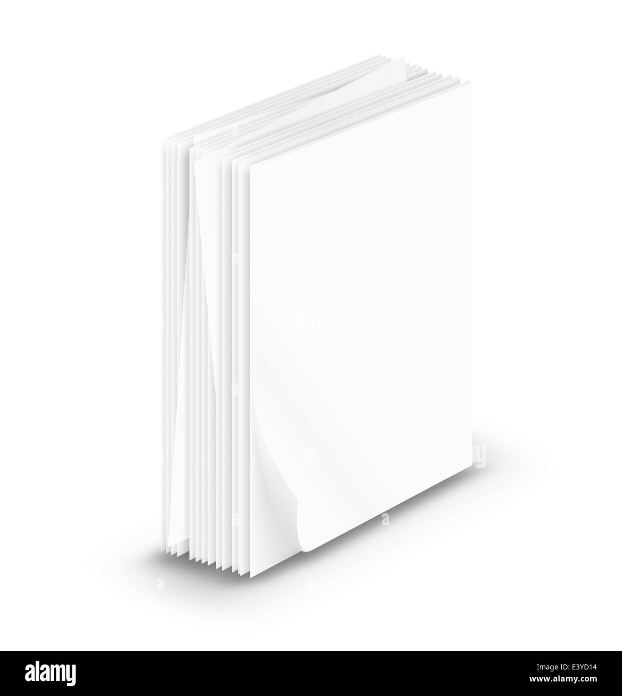 White file paper hi-res stock photography and images - Alamy