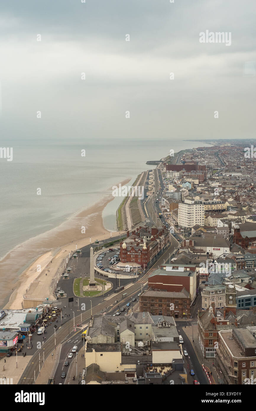 Aerial view blackpool hi-res stock photography and images - Alamy