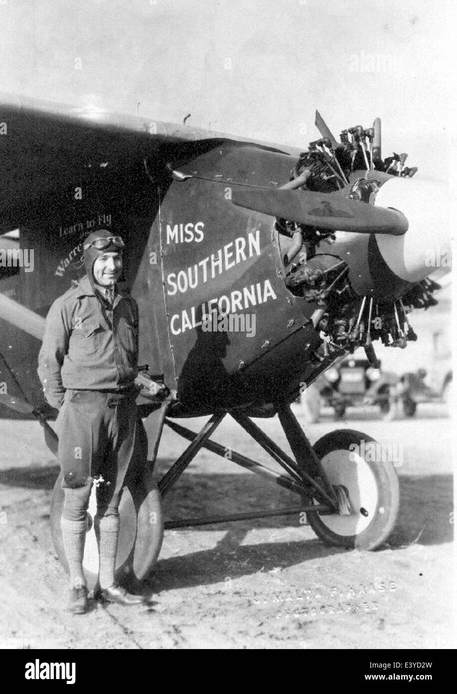 The Ryan 01000, associated with aviator Oliver R. McNeel, is displayed ...