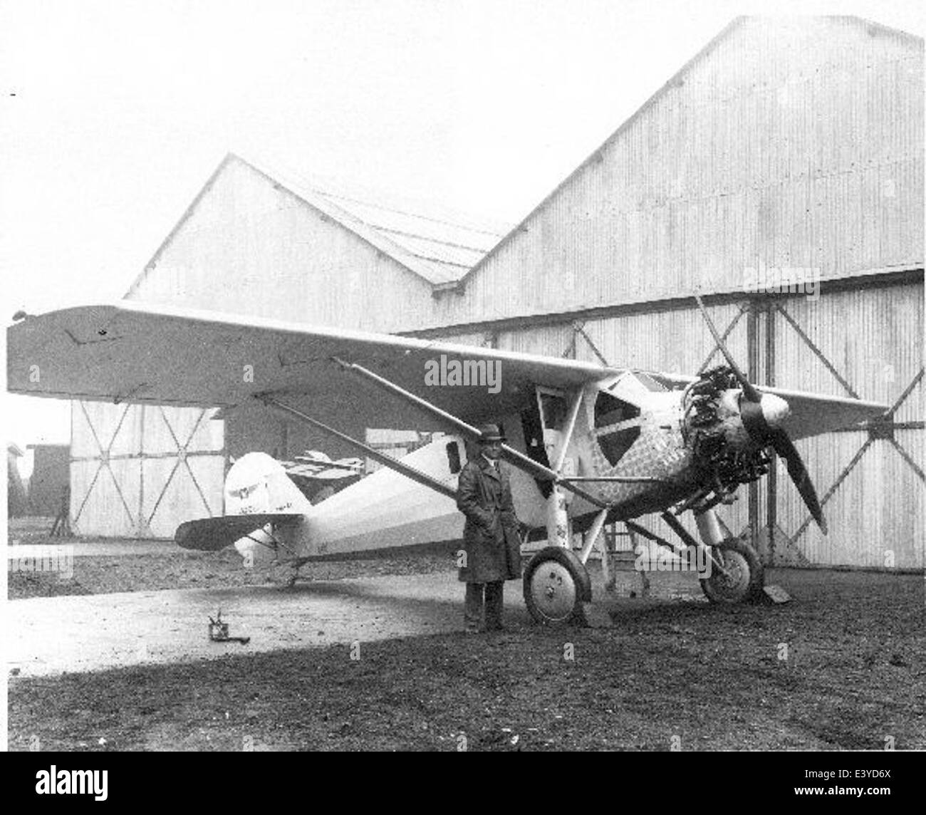 A 1928 photograph of a Ryan aircraft, demonstrating its role in the ...