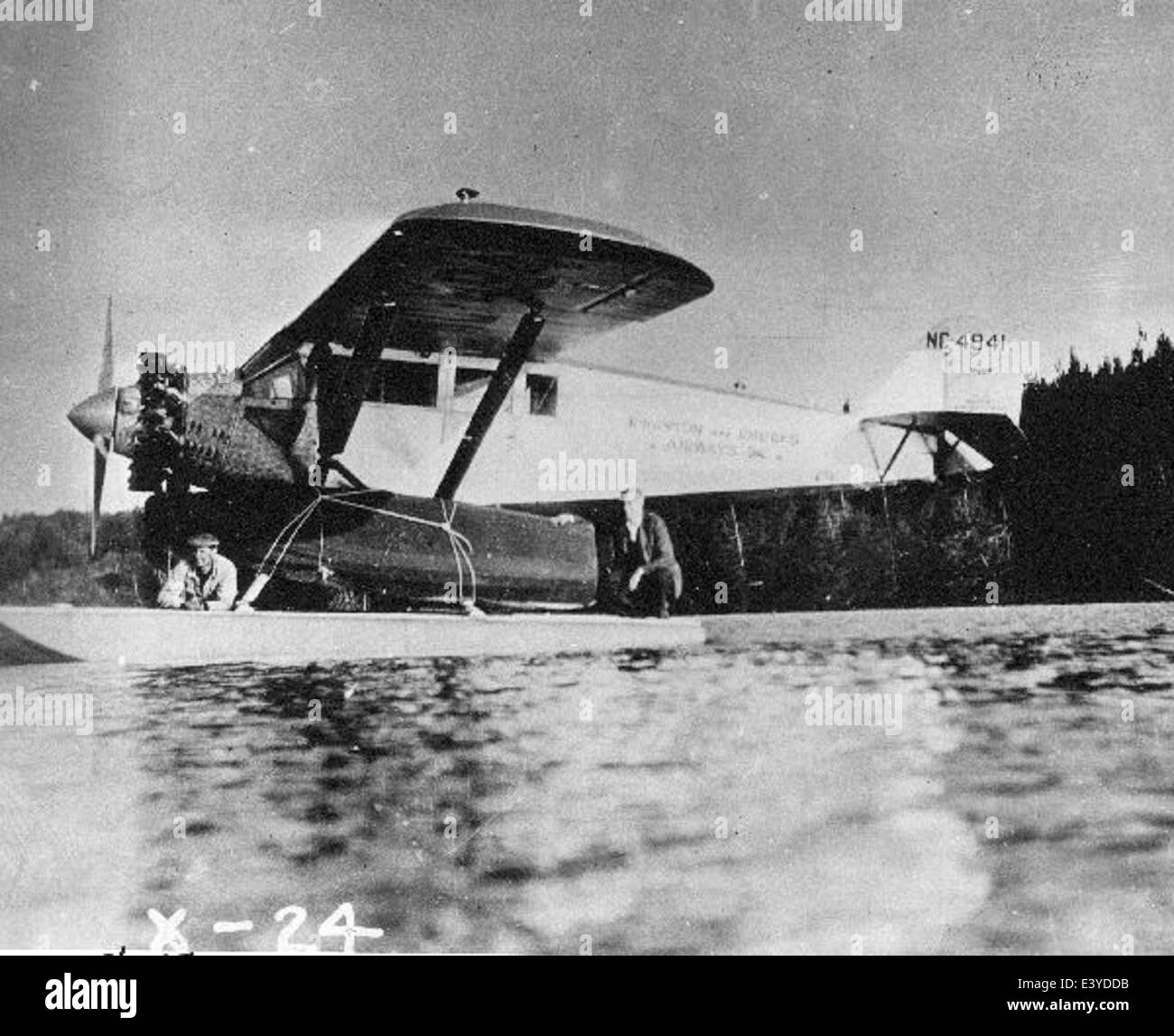 Photograph of the Ryan aircraft model 00892 from 1929, associated with ...