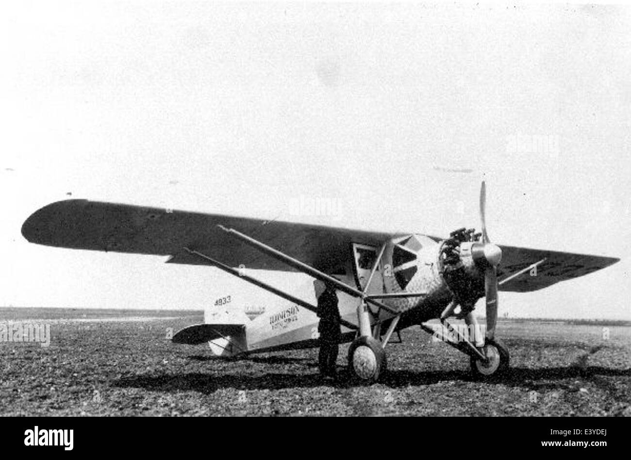 This photograph depicts a Ryan aircraft from 1928, a key figure in ...