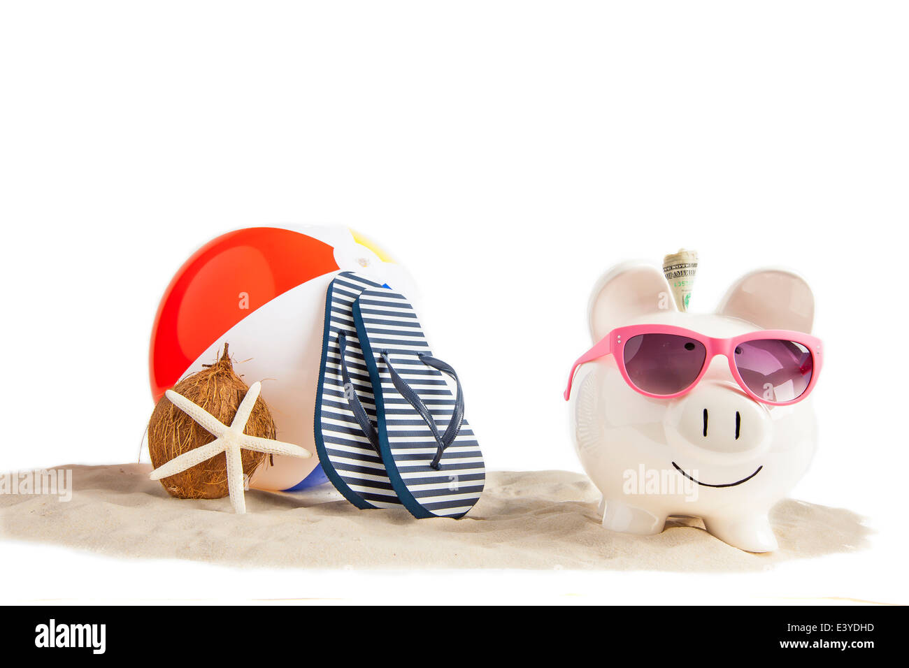 Beach front resort Cut Out Stock Images & Pictures - Alamy