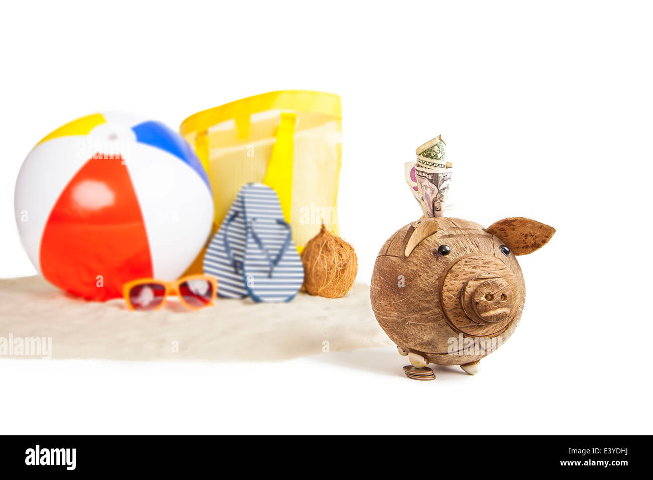 Beach front resort Cut Out Stock Images & Pictures - Alamy