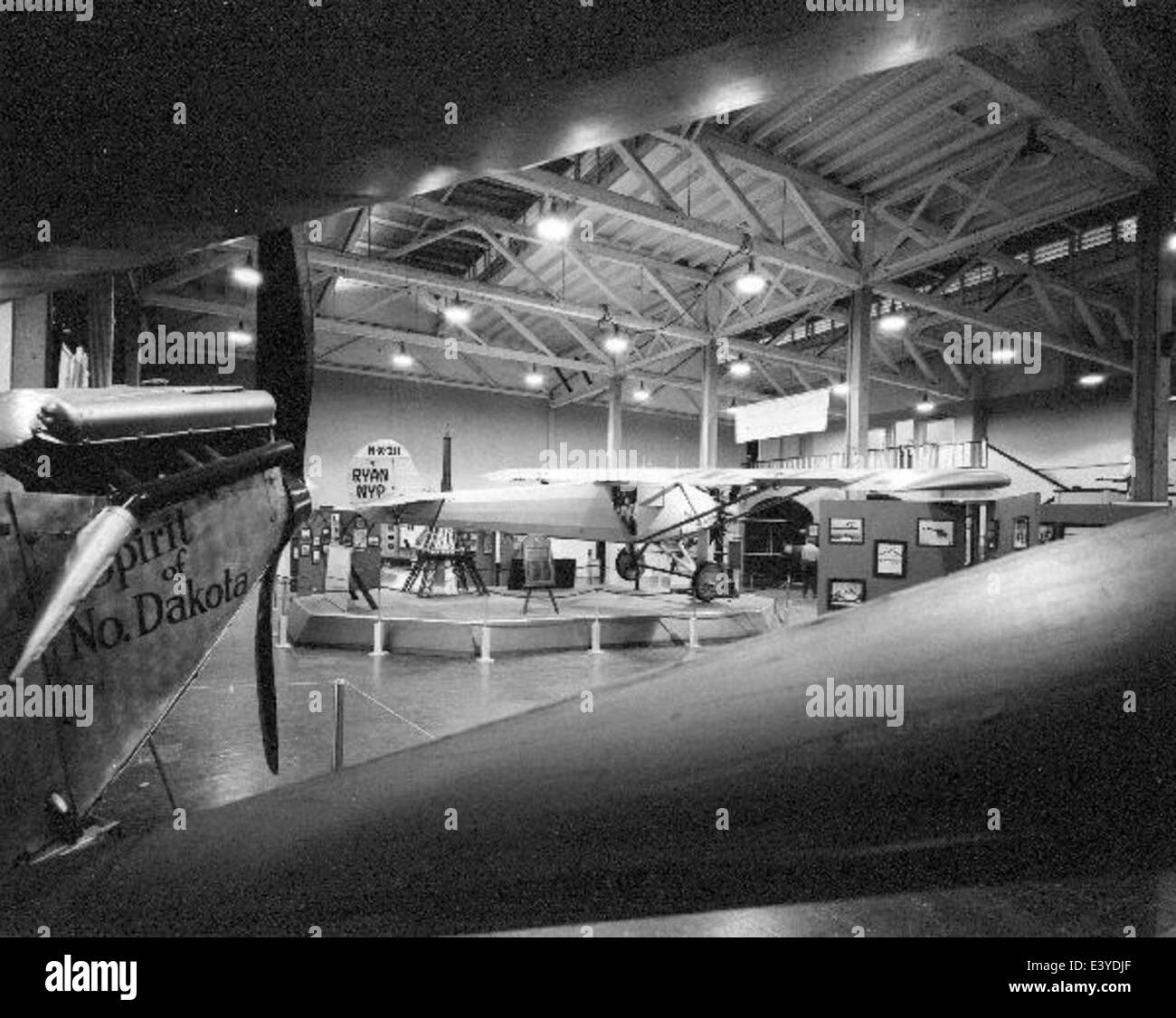 This photograph features a Ryan aircraft from 1928, showcasing the ...