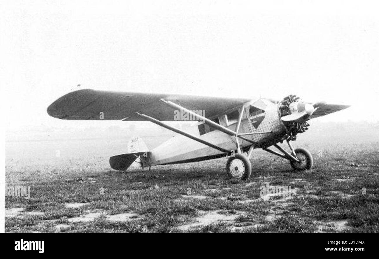 The 1927 Ryan aircraft, part of the Lindbergh collection at the San ...