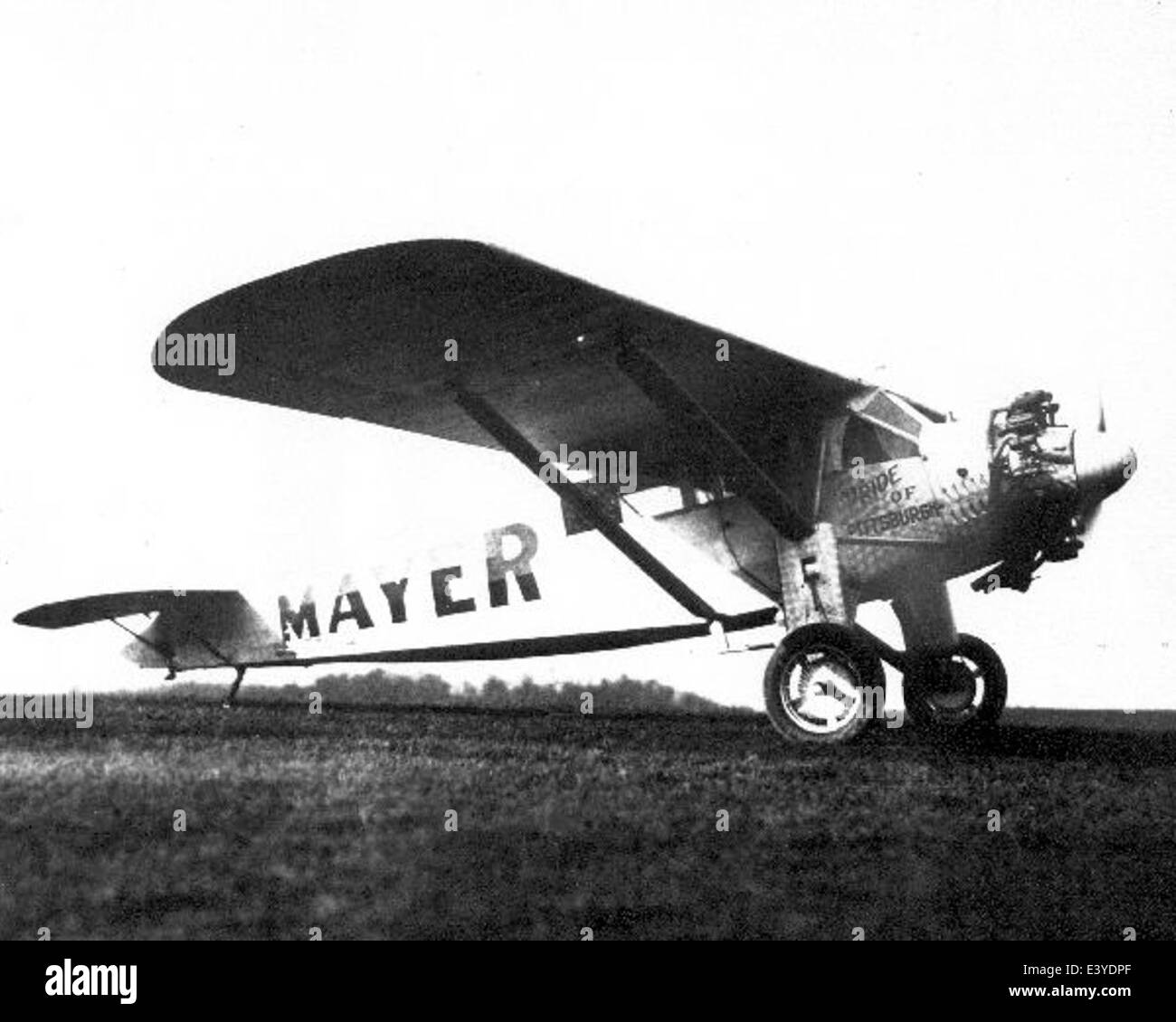 Photograph of the Ryan NYP Spirit of St. Louis, the aircraft flown by ...
