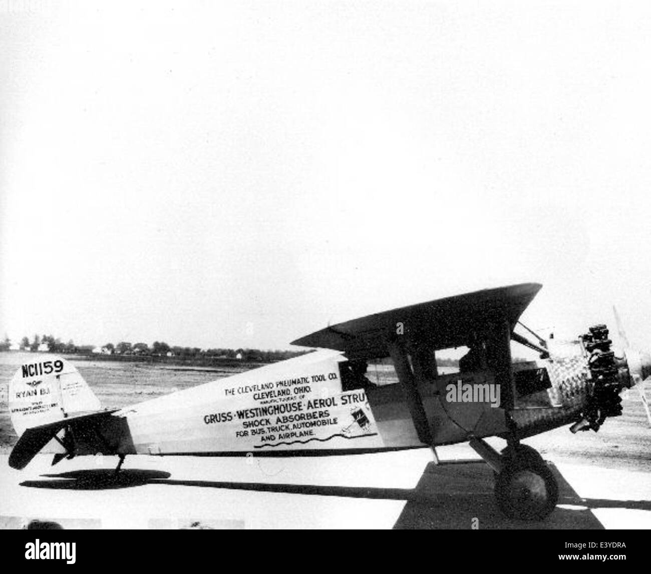 Photograph of the Ryan aircraft model 00819 from 1927, associated with ...