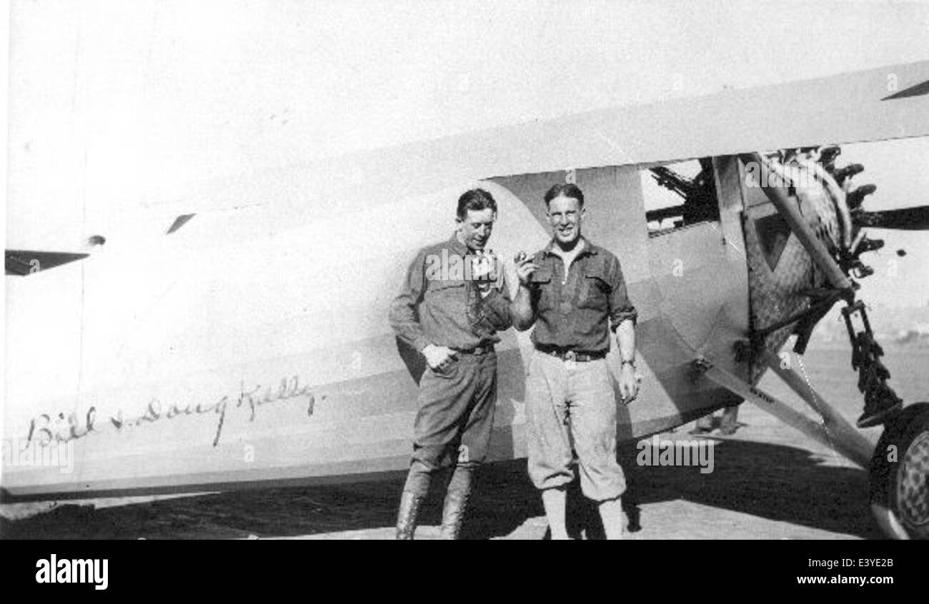 This photograph shows a Ryan aircraft from 1927, associated with ...