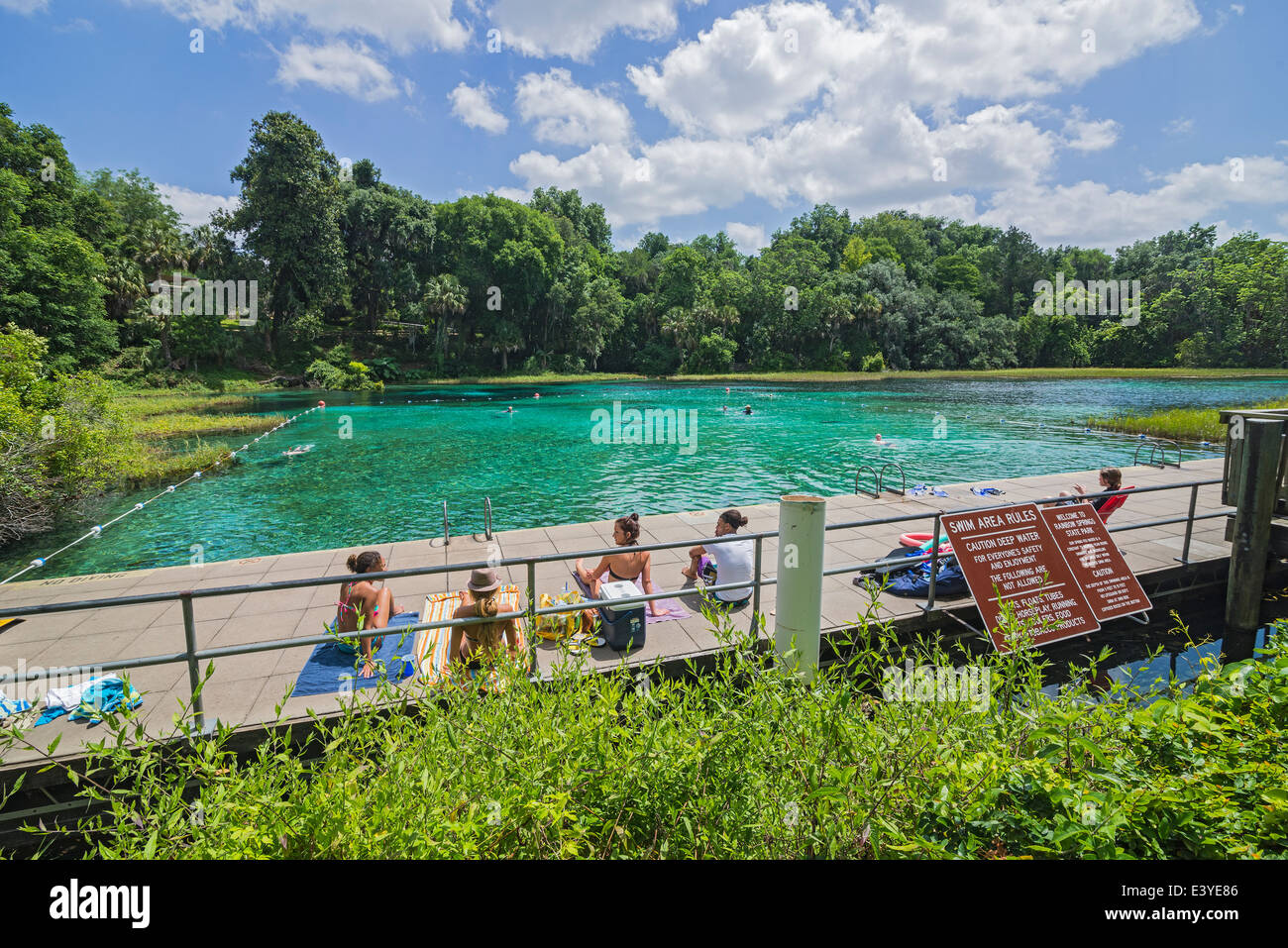 Rainbow Springs State Park is the source of the Rainbow River in North ...