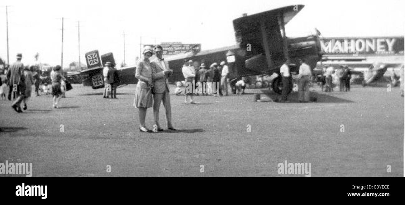 This image from 1927 captures Charles Lindbergh during one of his key ...