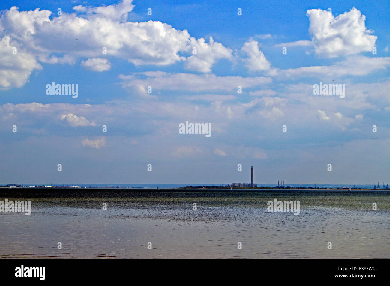 View of beach, Southend-on-Sea, Essex, England, United Kingdom Stock ...