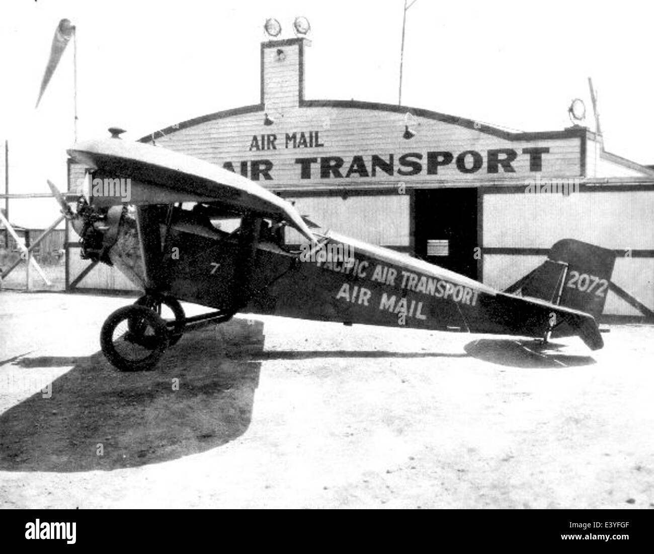 This image features the Ryan aircraft, associated with Charles ...
