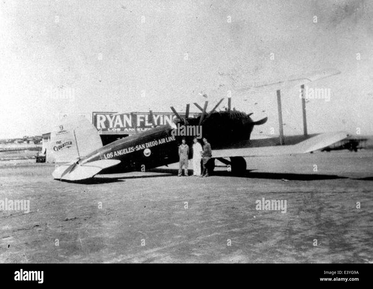 A 1925 Ryan aircraft at the San Diego Air and Space Museum, showcasing ...
