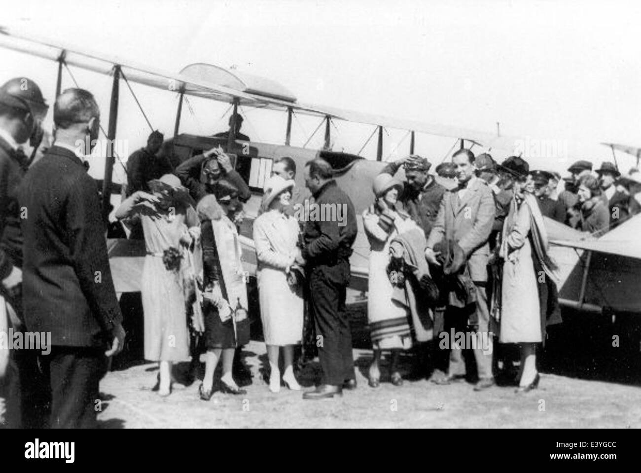 Photograph of the Ryan 00203, a 1925 aircraft with Lindbergh ...