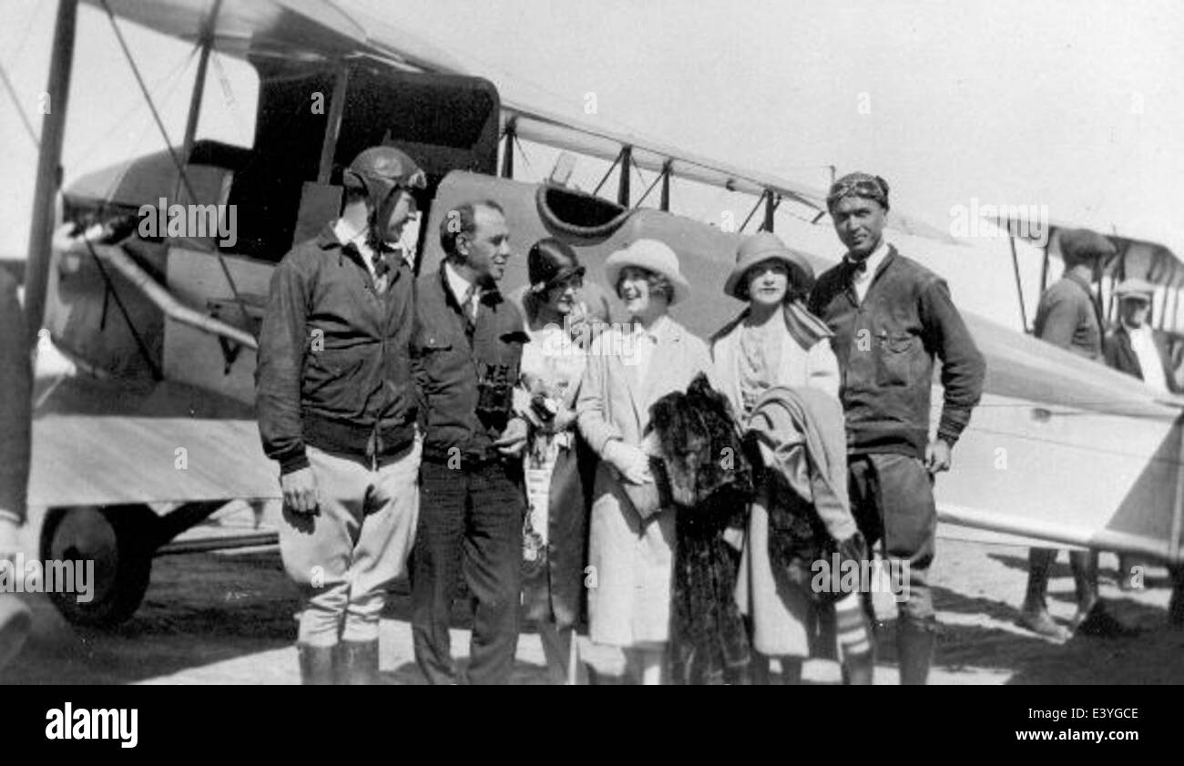 A 1925 photograph of a Ryan aircraft, displayed at the San Diego Air ...