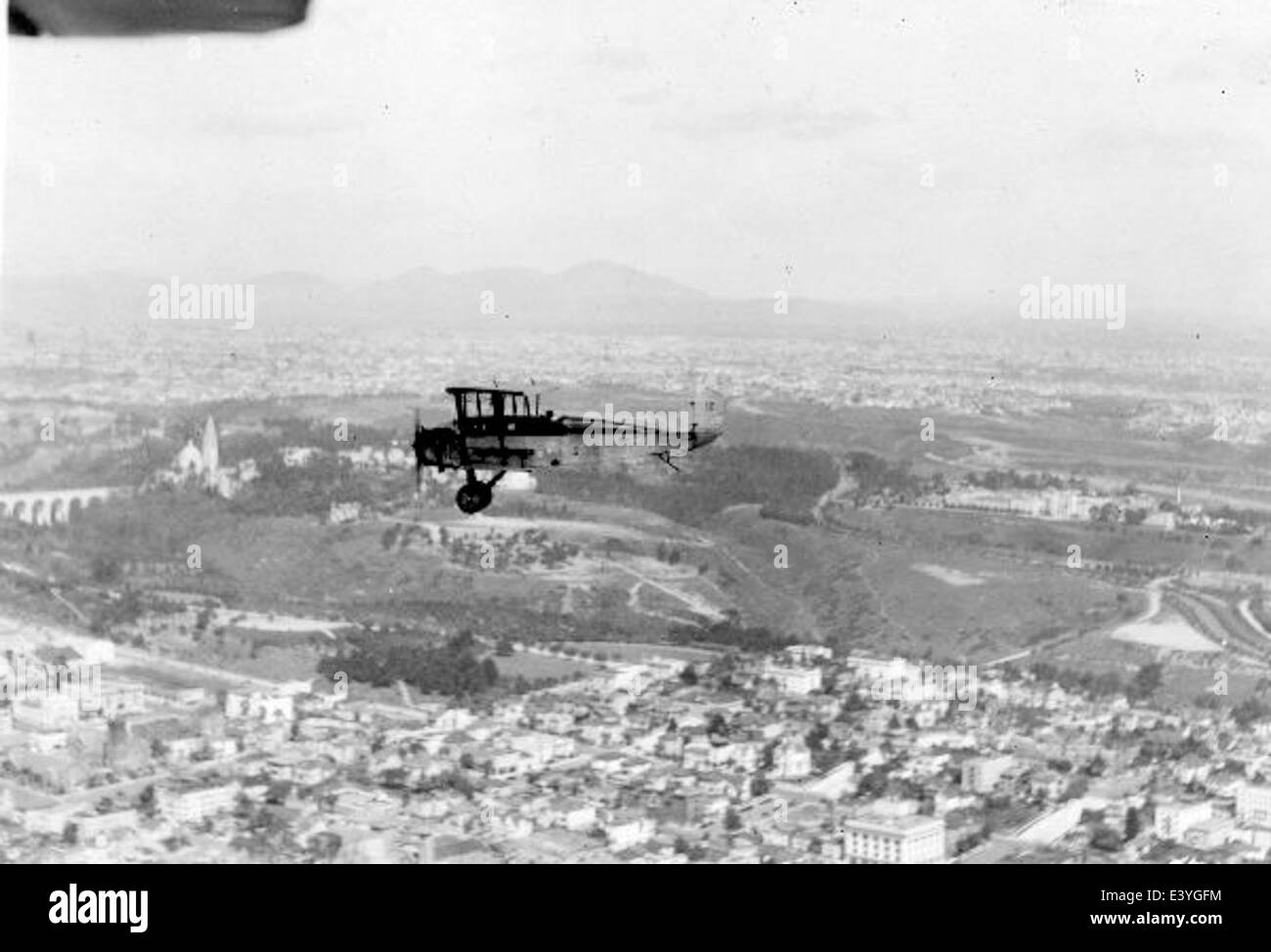 A 1925 photograph of a Ryan aircraft, closely associated with Charles ...