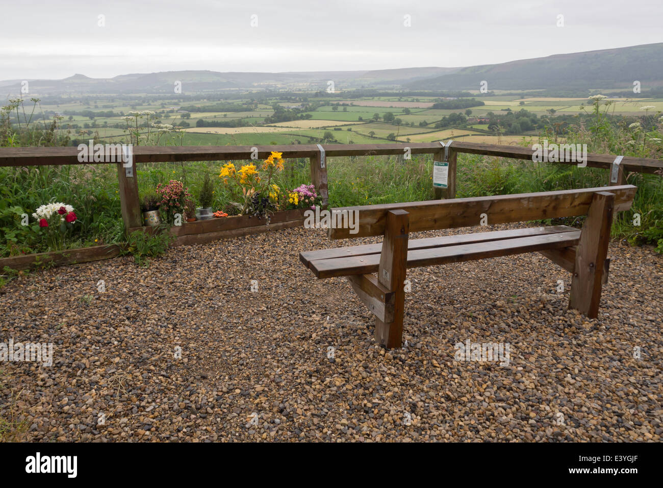 A place for Remembrance messages on Clay Bank at the north of the North ...