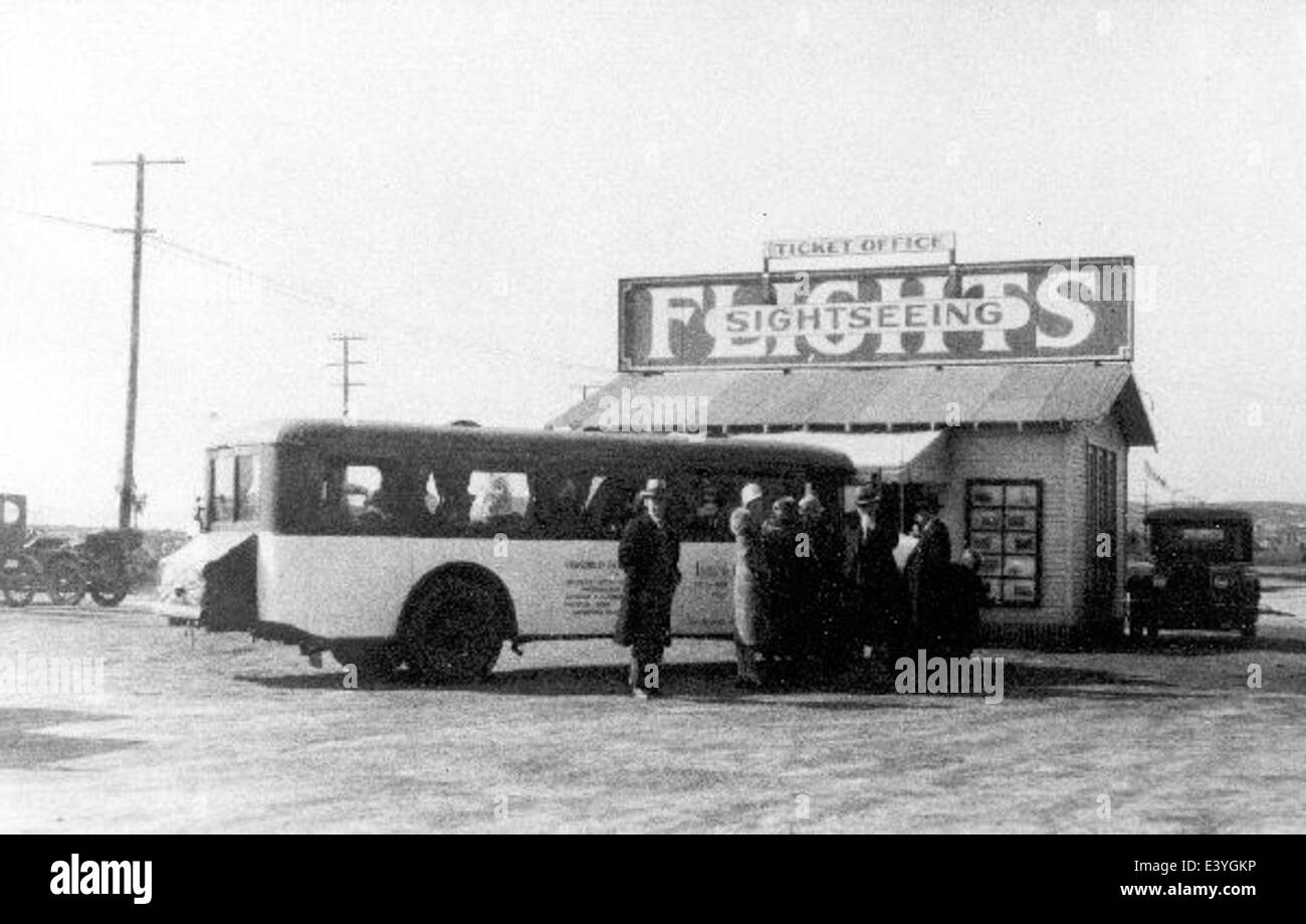 A photograph of a Ryan aircraft from 1925, emphasizing its historical ...