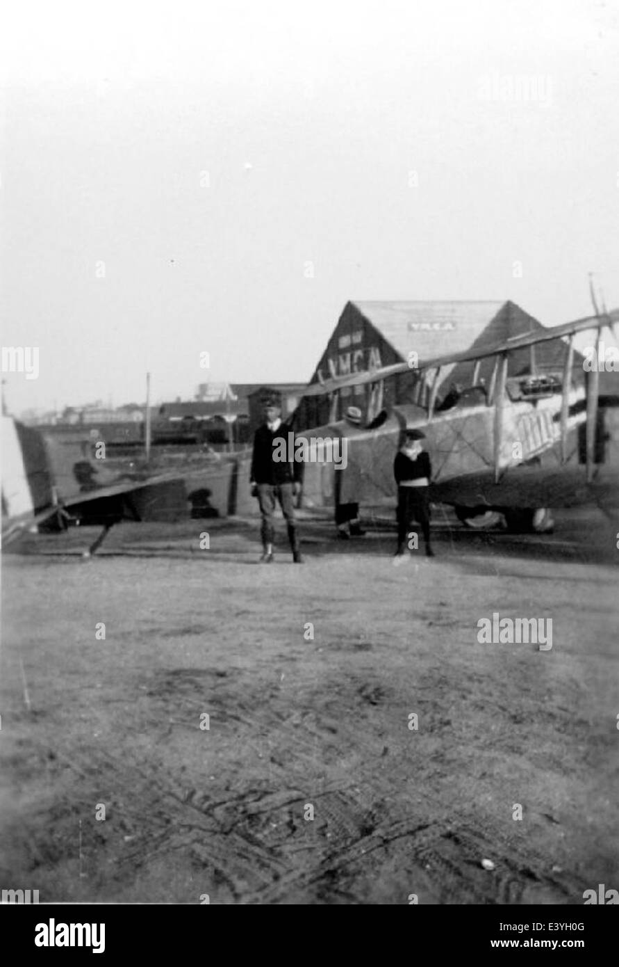 A photograph of the Ryan aircraft model 00079, taken in 1922 ...