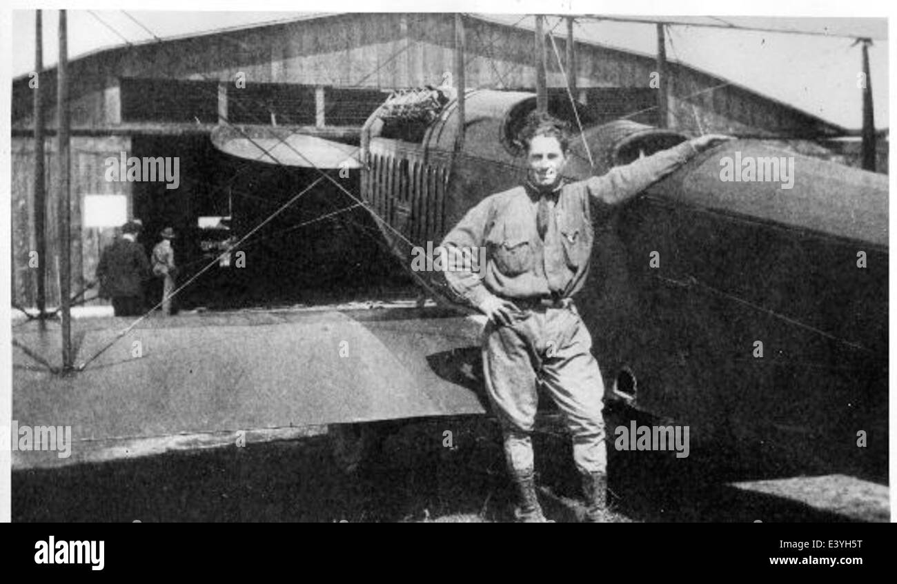 This photograph features a Ryan aircraft from 1919, a key example of ...