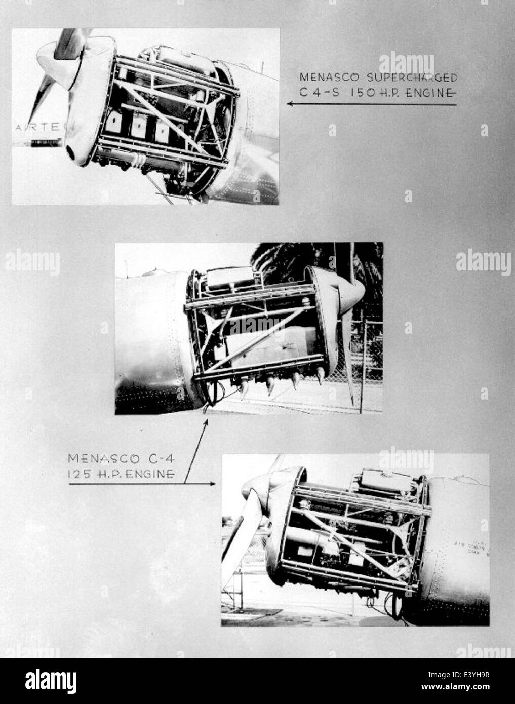 Photograph ryan aircraft from Black and White Stock Photos & Images - Alamy