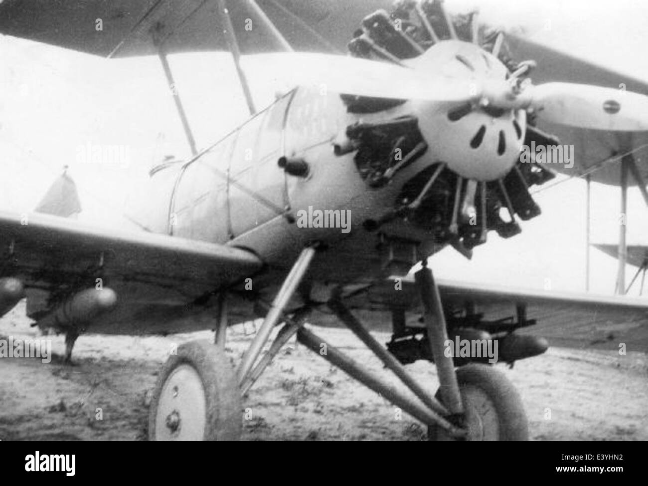 Photograph of the Curtiss Vought O2U-1D aircraft, used by the Flying ...