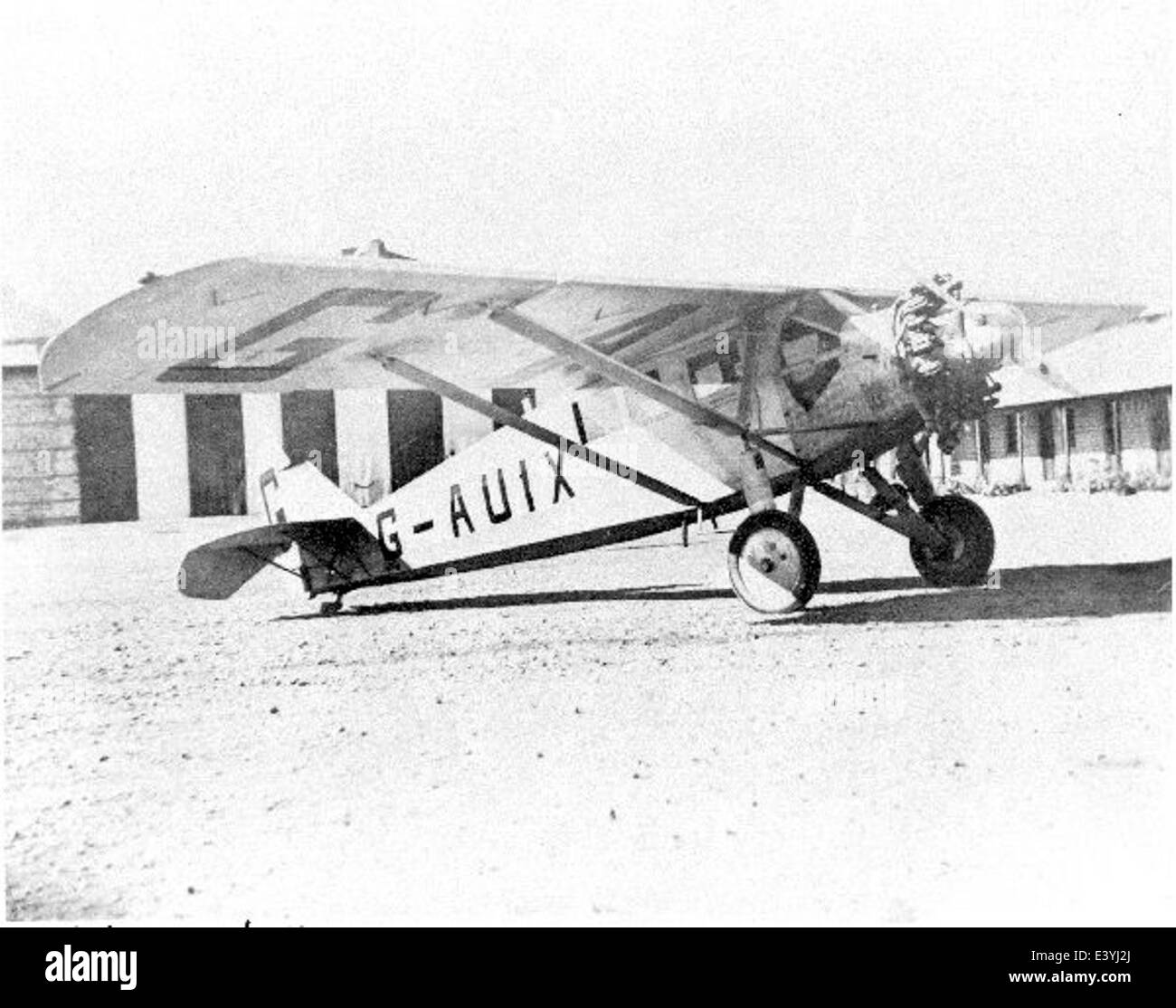 This 1928 Ryan aircraft, associated with early aviation developments ...