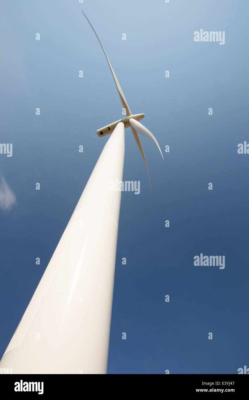 The Clyde Wind Farm in the Southern Uplands of Scotland near Biggar. It ...