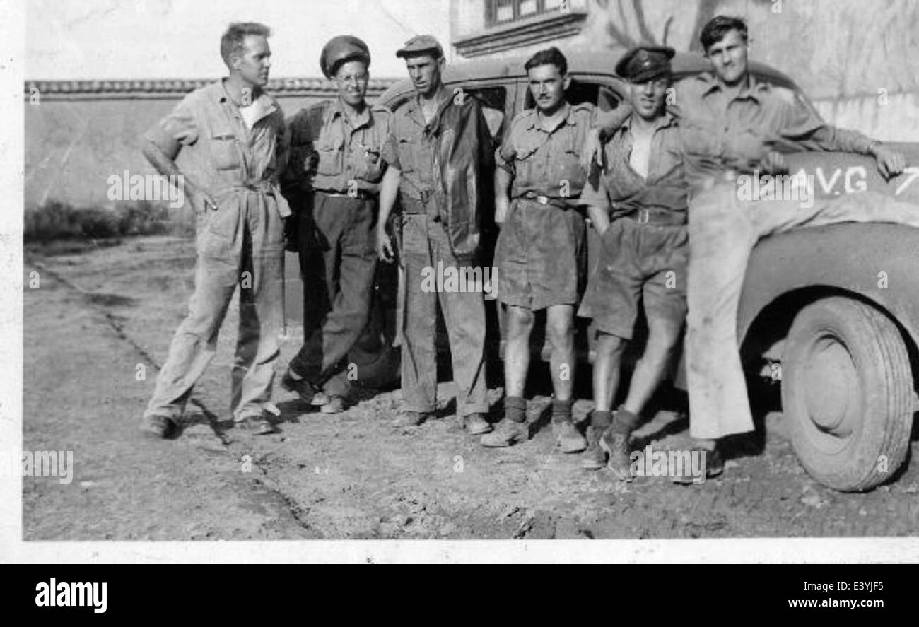 A photograph of the American Volunteer Group (AVG), also known as the ...
